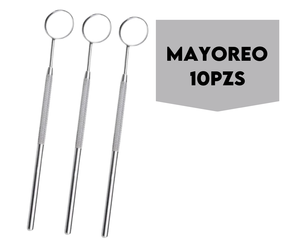 MAYOREO 10 Espejo De Comprobación Acero Inoxidable – ABC LASHES
